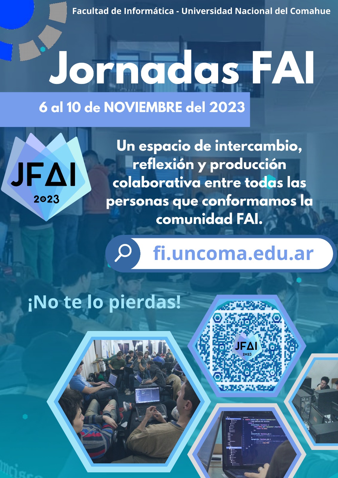 JFAI 2023: Invitación a toda la comunidad FAI – Facultad de Informática